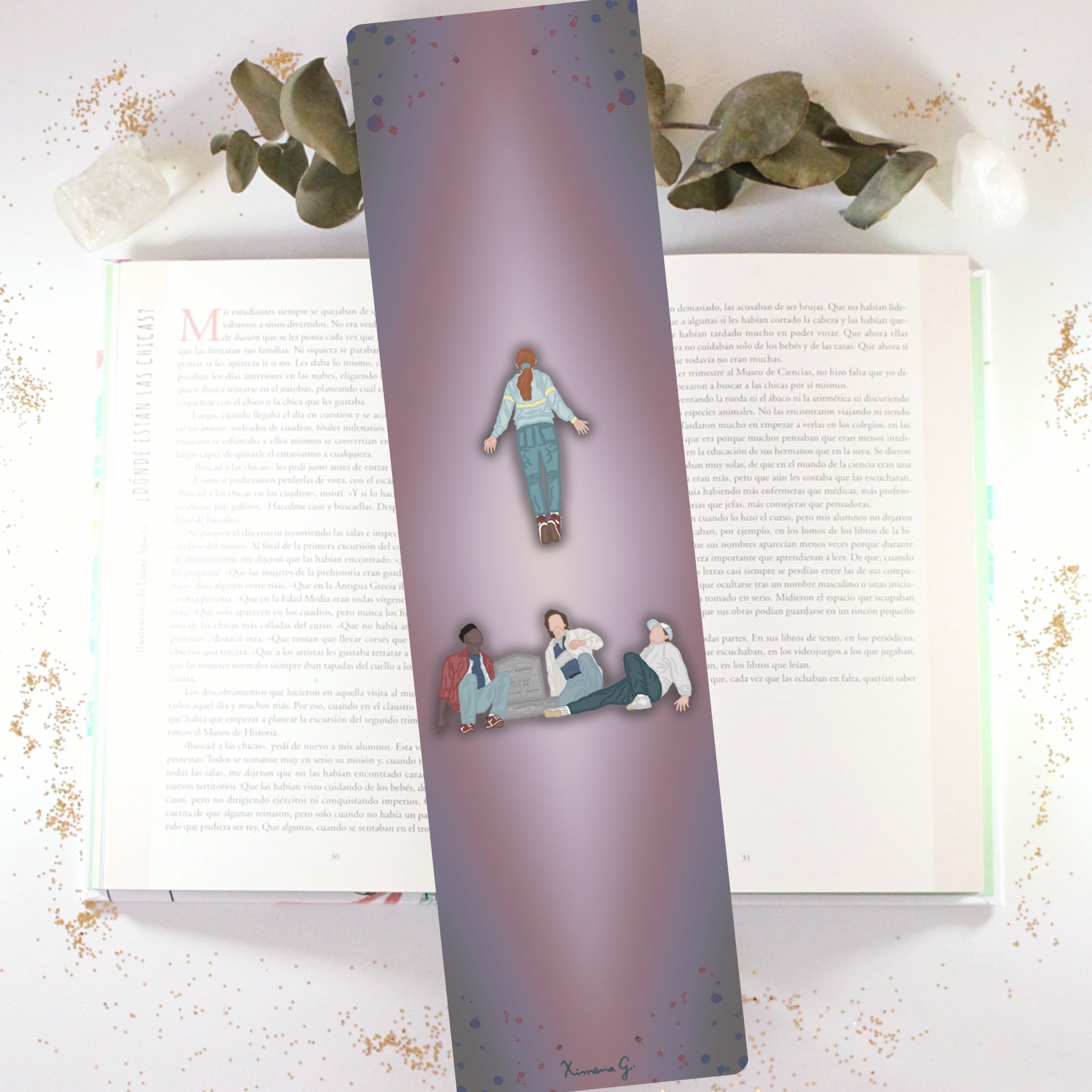 Marcapáginas Bookmark Stranger things - Max Mayfield poseída por Vecna ...