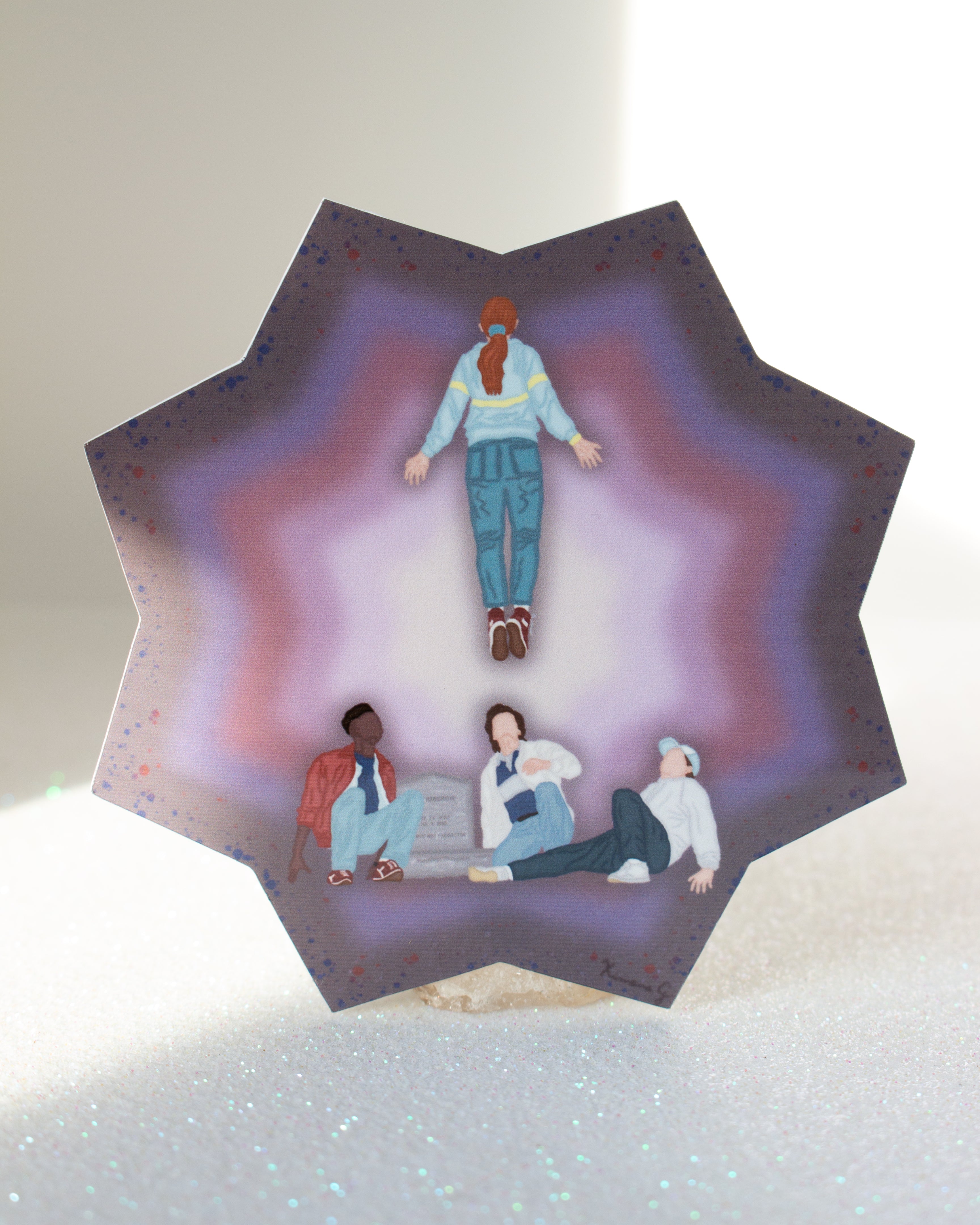 Sticker Stranger things - Max Mayfield poseída | Planner stickers ...